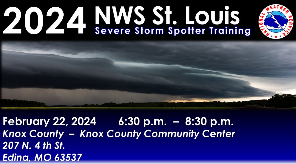 NEMO Storm Spotter Training Coming in February – Memphis Democrat
